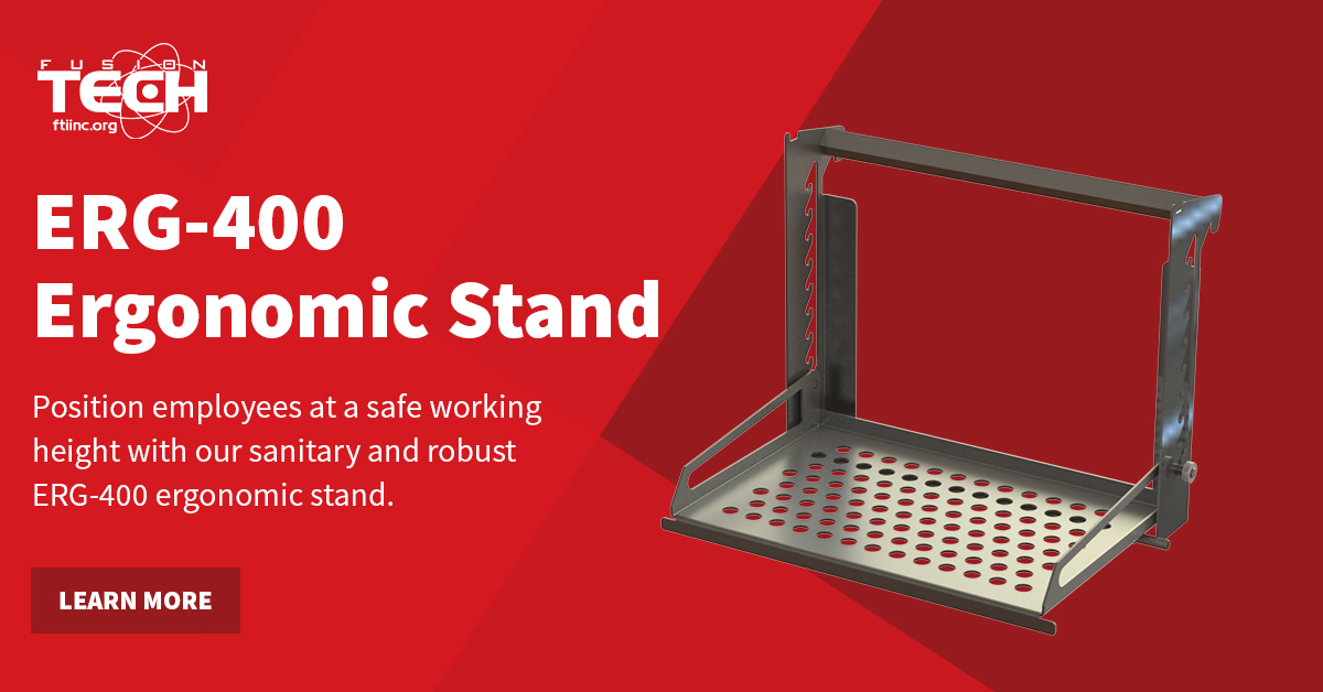 ERG-400 Ergonomic Stand - FusionTech