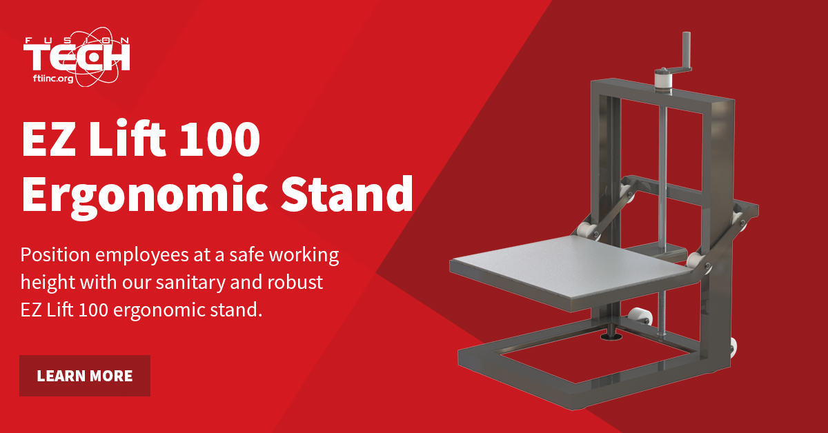 EZ-Lift 100 Ergonomic Stand - FusionTech