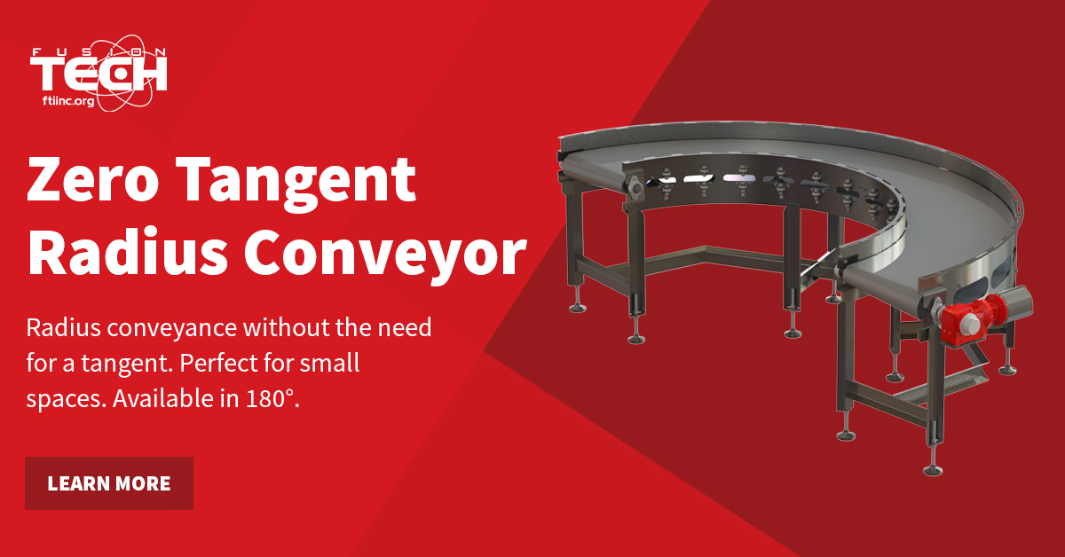 Zero Tangent Radius Conveyors - FusionTech
