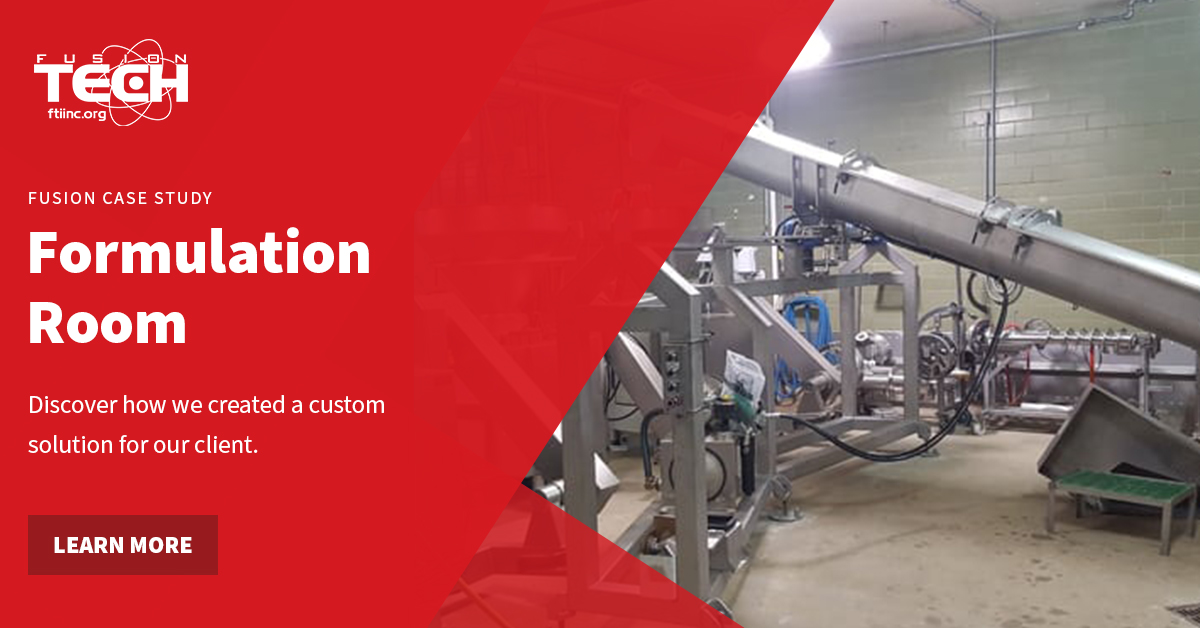 Formulation Room - FusionTech
