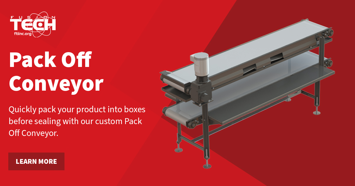 Pack Off Conveyor - FusionTech